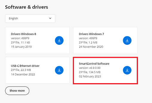 How to download and install the Philips SmartControl Software?