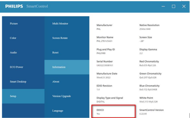 How to perform a firmware update via Philips SmartControl Software?