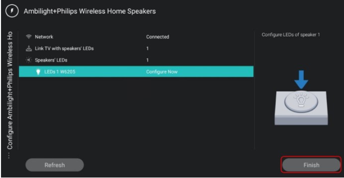 How to set up Ambilight with Philips Wireless Speakers on the Philips ...