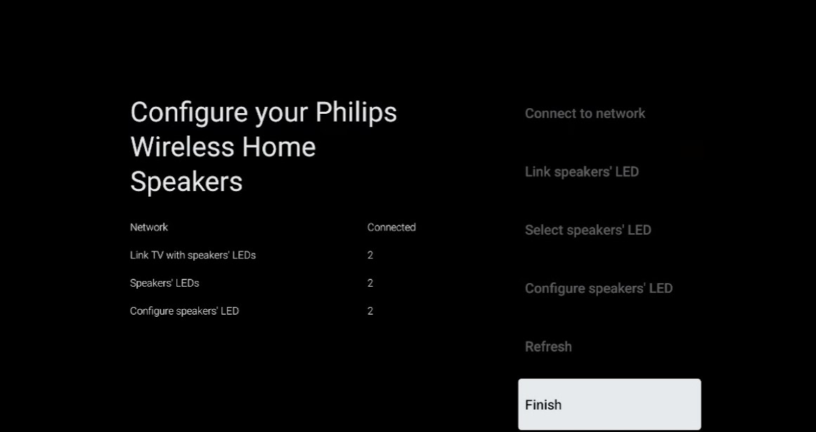 How to set up Ambilight with Philips Wireless Speakers on the Philips ...