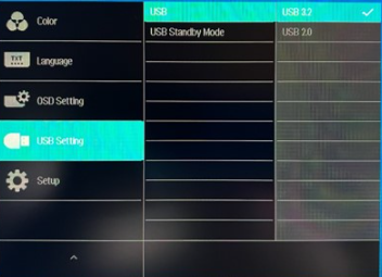 How to use the daisy chain function on my Philips monitor?